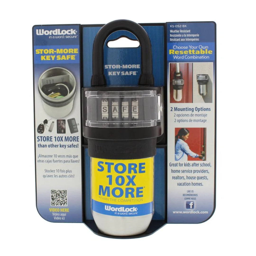 WORDLOCK STOR-MORE KEY SAFE LOCK – MurfElectricBikes