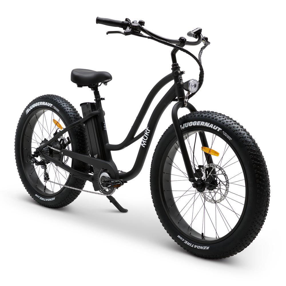 THE FAT MURF STEP THRU BLACK – MurfElectricBikes
